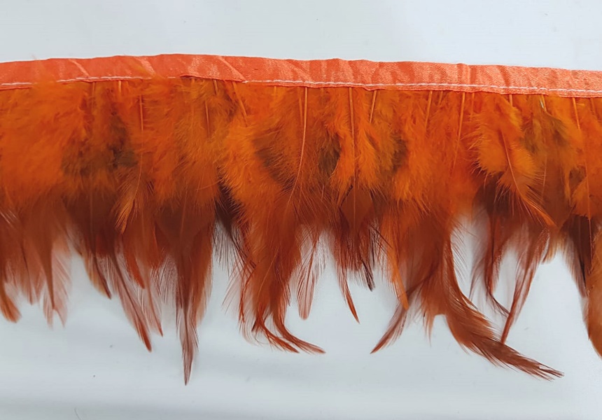 Feathers Two tone red - Z FABRICS